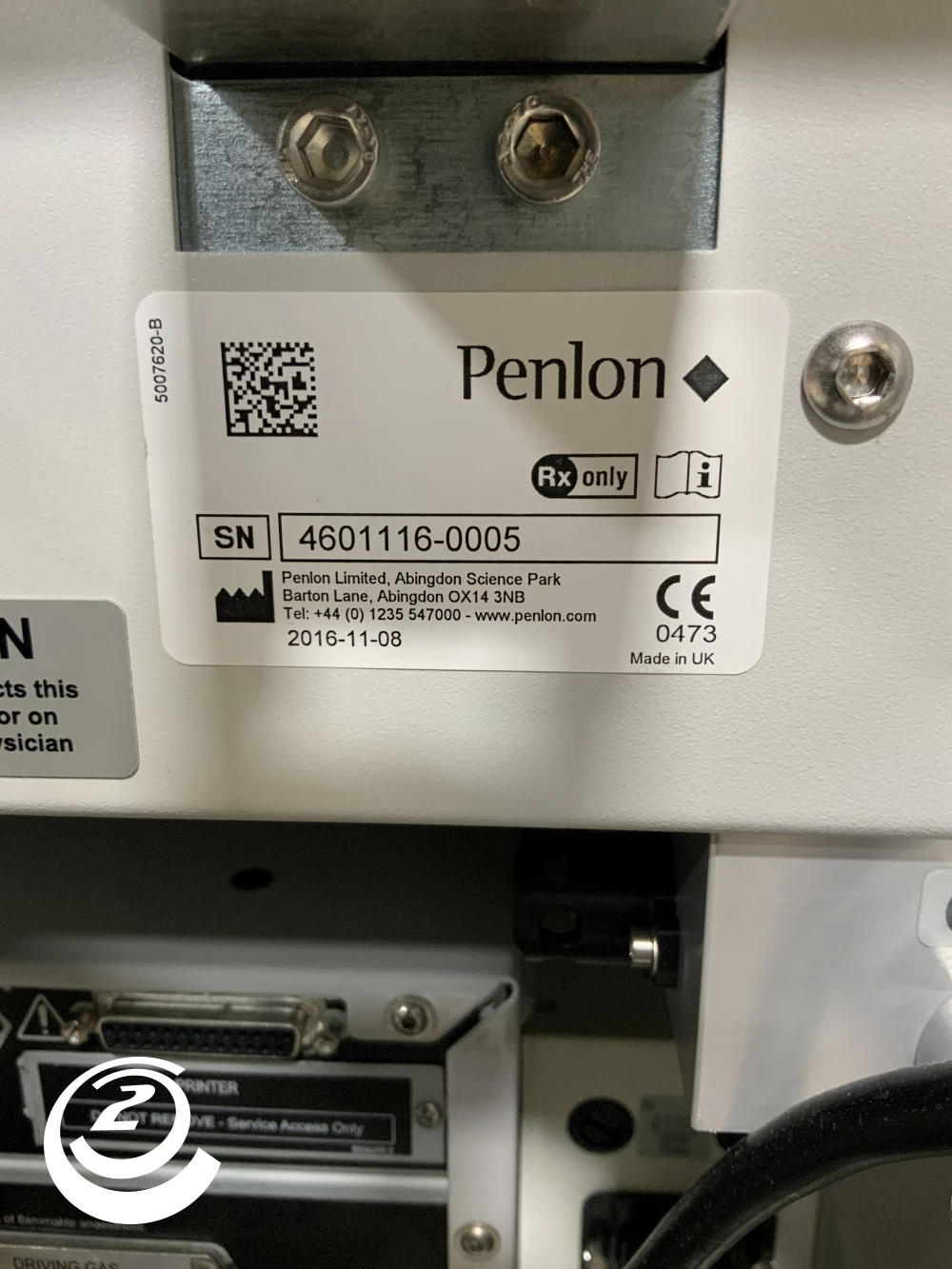 Penlon Prima 460 | Live Inventory