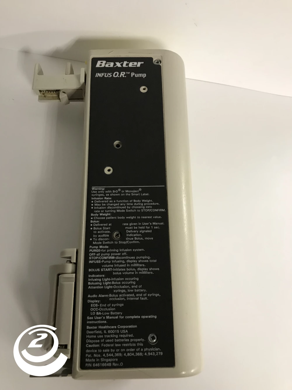 Baxter Infus O.R. | Live Inventory